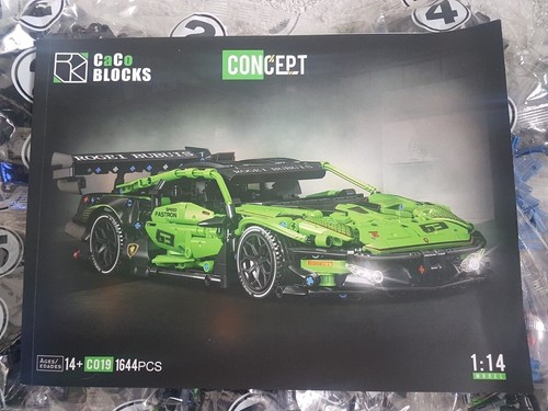 Caco Blocks Concept Technic Klemmbausteine 1644 Teile Static Version ...