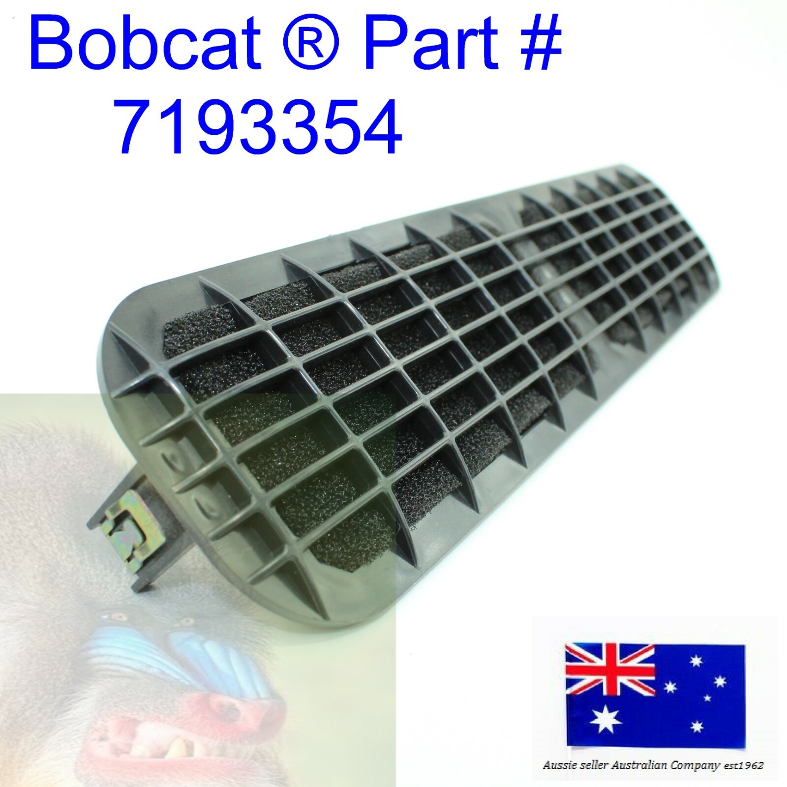 for Bobcat Cabin Aircon Heater Vent Filter 7193354 S750 S770 S850 A770 ...