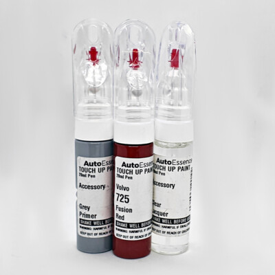 PAINT TOUCH UP PEN FOR VOLVO 725 FUSION RED 20ML REPAIR SCRATCH | eBay UK