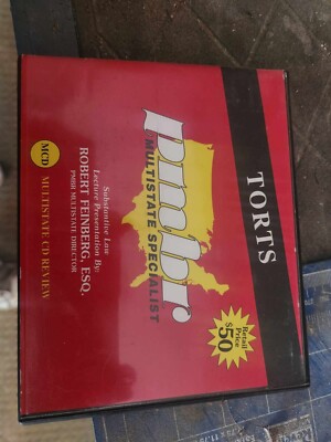 Kaplan PMBR Multistate Bar Review MBE on Torts Audio Lecture - 4 CD Set ...