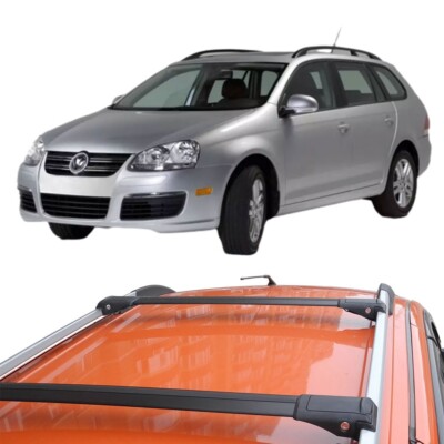 VW Jetta SportWagen 2009-2015 To Fits Roof rack Carrier Bars Cross Bars ...