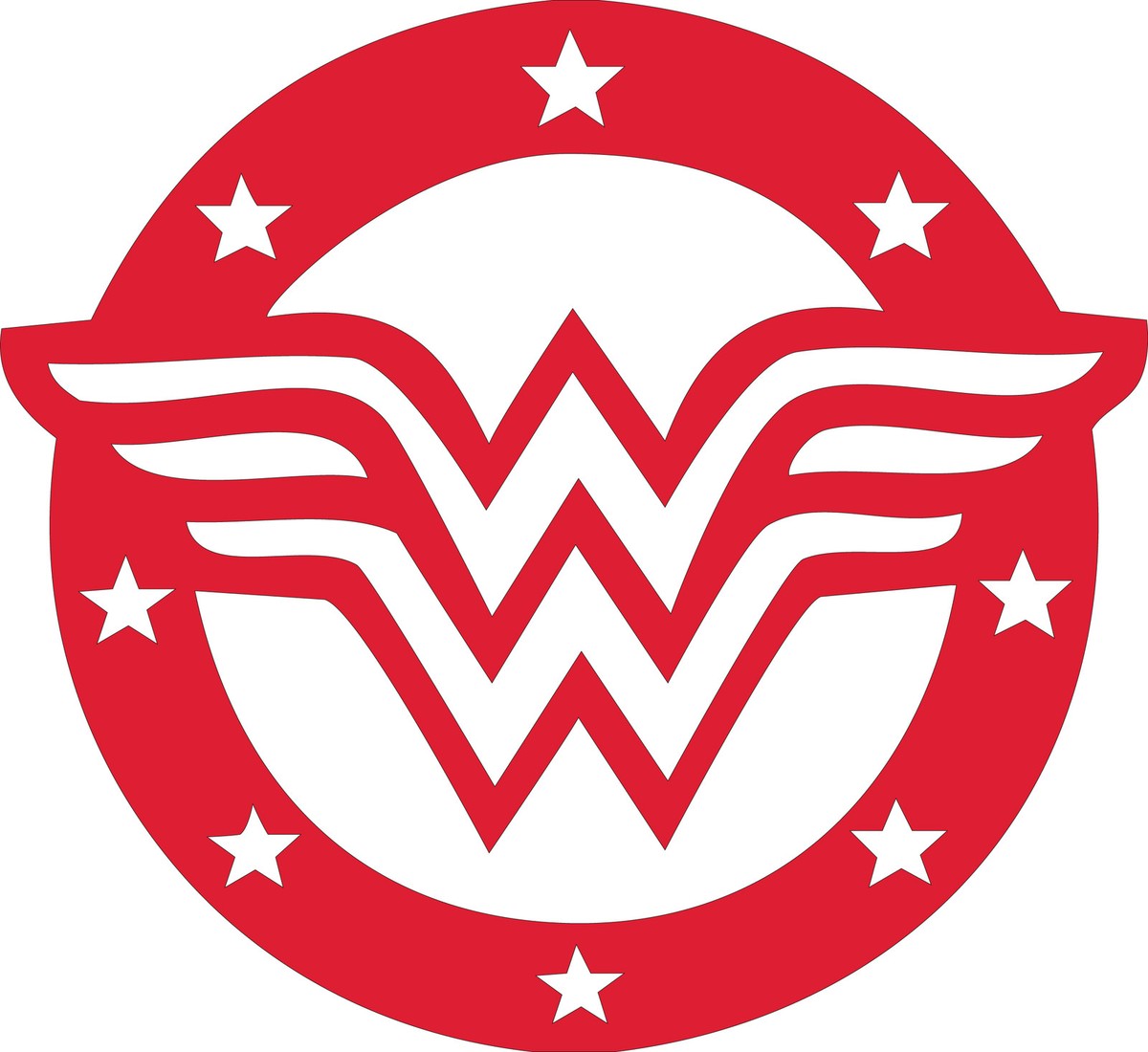 Wonder Woman Vektor Logo