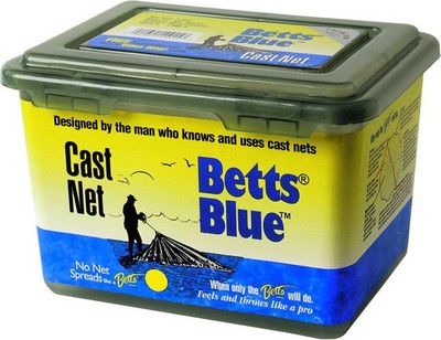 Betts 17MB-8 Blue Mono Cast Net 8' 3/8" Mesh 1 lb Lead per Ft Boxed | eBay