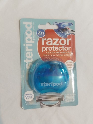 Steripod Razor Protector With Zinc Anti-Rust Strip Blue Blades Stay ...