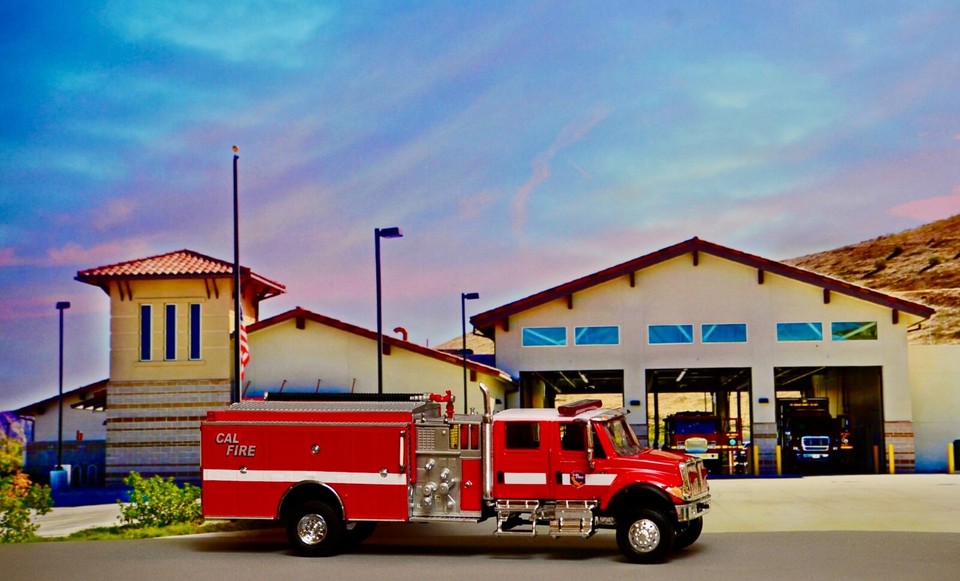 Cal Fire Off-Road Pumper for Code 3 Los Angeles ** Custom Built ** | eBay