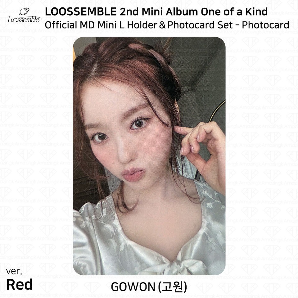 LOOSSEMBLE 2nd Mini Album One of a Kind Official MD Benefit L Holder Photocard | eBay