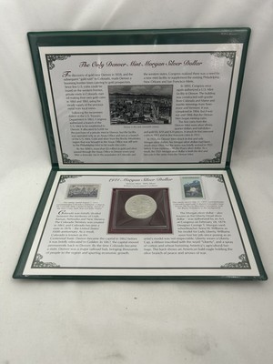 THE ONLY DENVER MINT MORGAN SILVER DOLLAR POSTAL COMMEMORATIVE SOCIETY ...