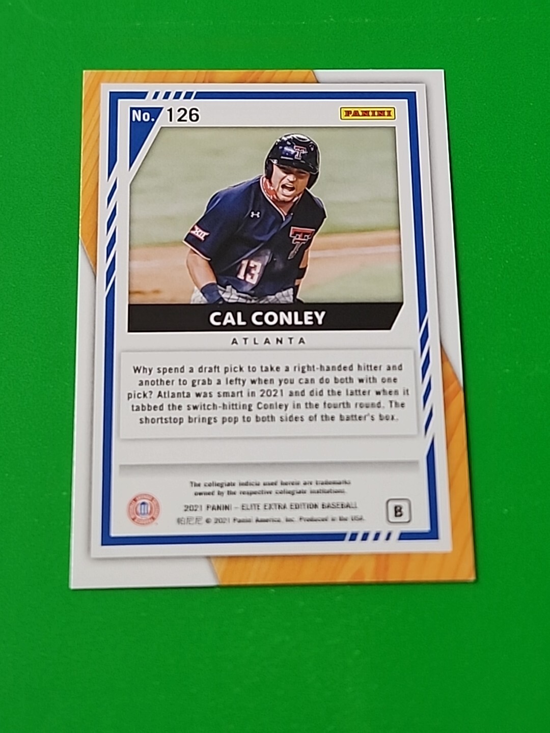 2021 Panini Elite Extra Edition - Cal Conley #126 /999 (RC) for sale ...