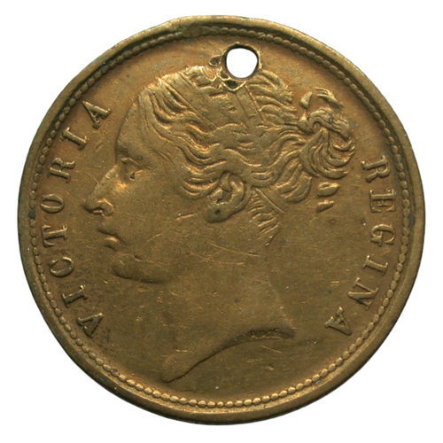 Great Britain Victoria Regina Card Whist Token | eBay