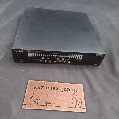 boss tu-50 chromatic tuner working item unit only from japan free ...