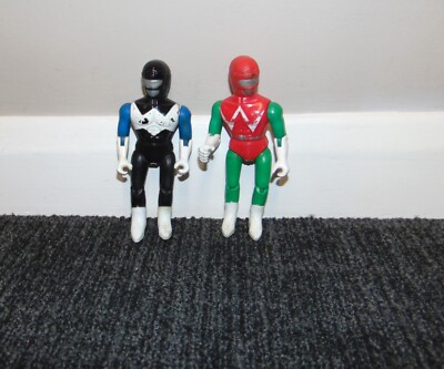 2 POWER HERO MEGA RANGERS RED RANGER 1990s SOMA MMPR KO BOOTLEG ACTION ...