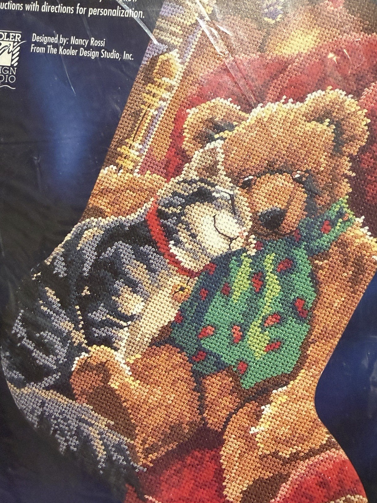 Bucilla THE WARMTH OF CHRISTMAS Needlepoint Stocking Kit 60753 Rossi ...