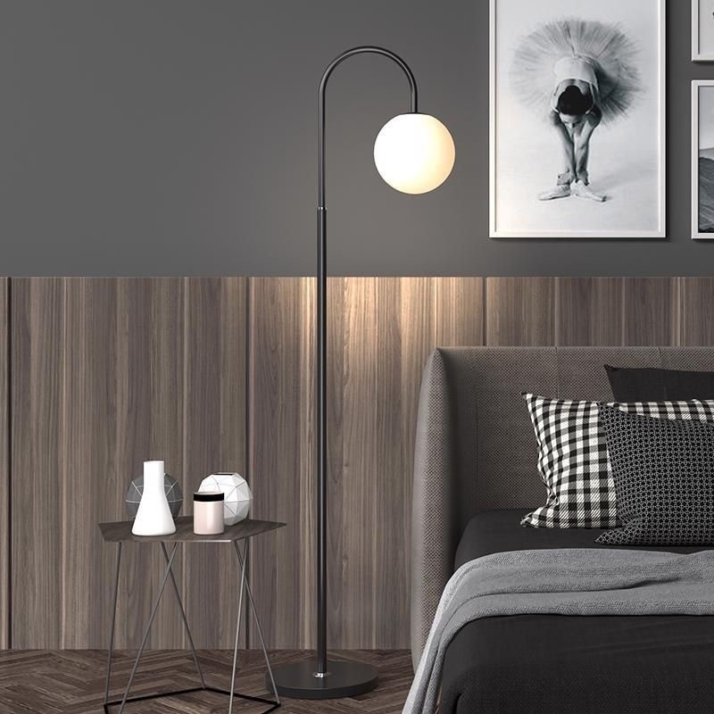 3 Color Floor Lamp Black Modern Standing Light Living Room Bedroom ...