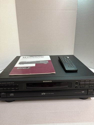 Magnavox CD Player 5 Disc w/Remote & Manual MINT | eBay