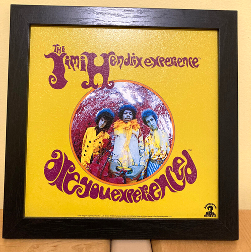 The Jimi Hendrix Experience Are You Experienced Wall Art Authentic Hendrix Frame | eBay