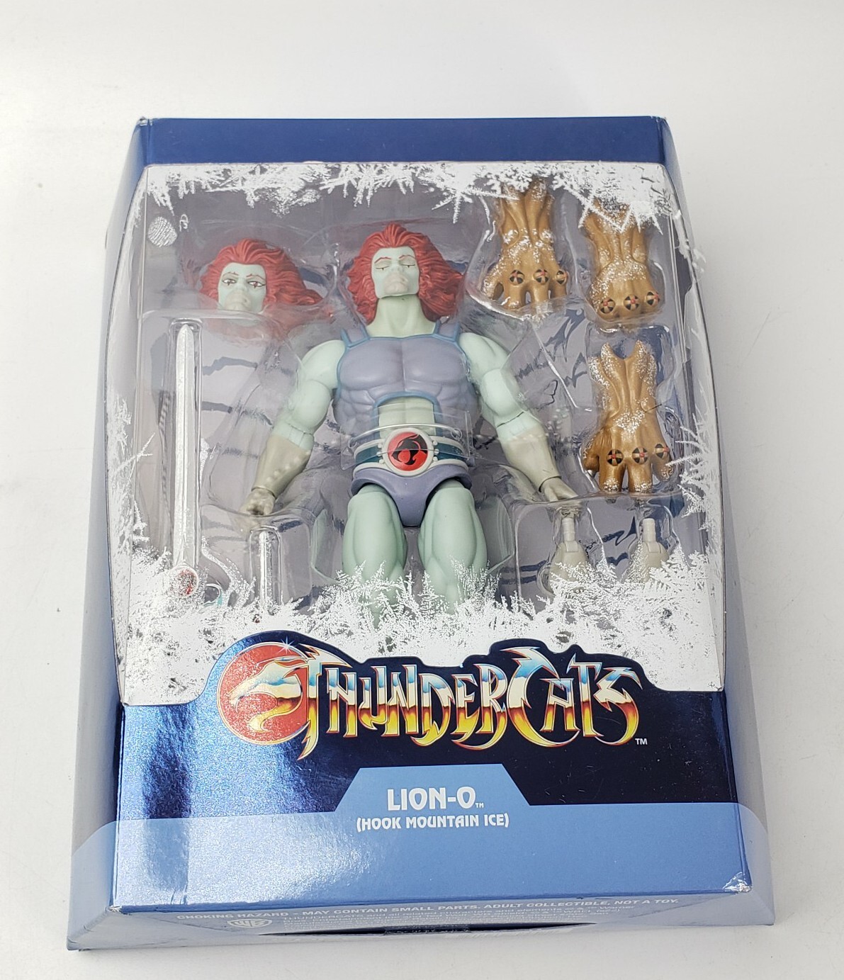 Super7 ThunderCats Ultimates 7" Lion-O HOOK MOUNTAIN ICE NIB SHIPS FAST!