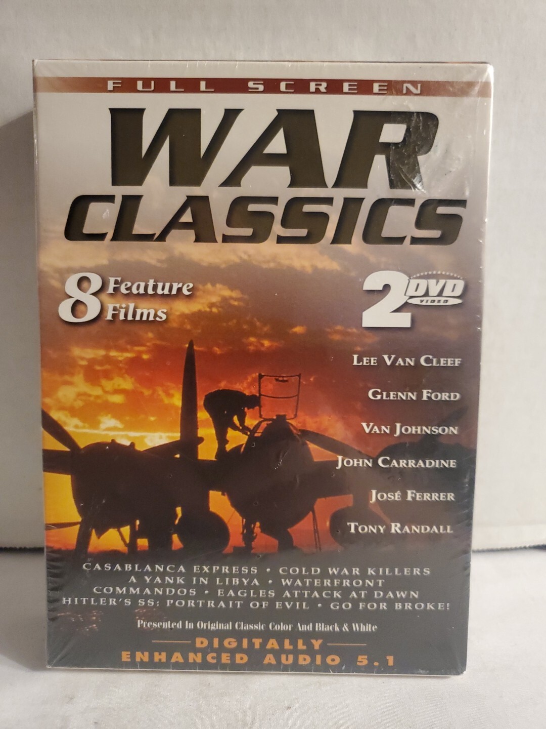 War Classics 8 Feature Films On 2 DVDs Digitally Enhanced Audio 5.1 | eBay