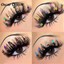 Mink Lashes With Butterfly's Stars Flowers 5D Fake Eyelashes Extension ...