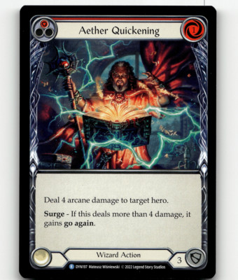 Flesh And Blood Aether Quickening (Red) DYN197 Dynasty Rare | eBay