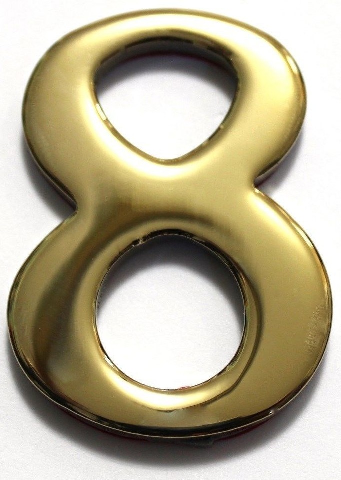 2" Brass Numbers Better Box Mailboxes Brass Mail Box Numbers 2 Inch ...