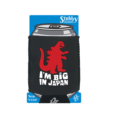 Im Big In Japan Lizard Funny Novelty stubbie holders Stubby Holder ...