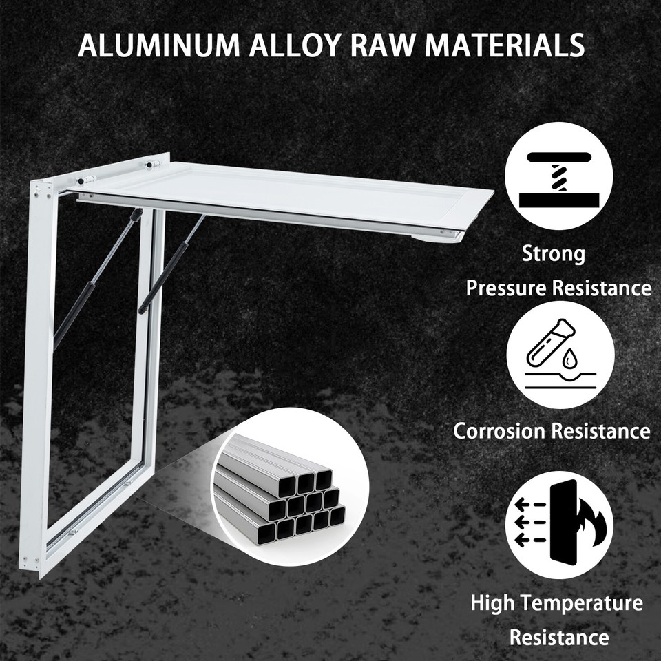 Ginkman 2 Sizes Concession Window for Food Trucks without Screen ...