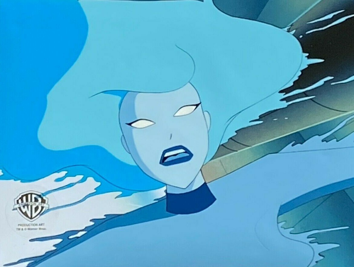 BRUCE TIMM rare FREON cel FACE F10 Terrific Trio BATMAN BEYOND Heroes ...