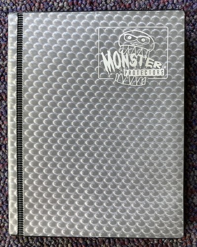 Ultra Pro Monster Protectors 4 Pocket Binder - Silver | eBay