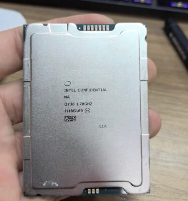 Intel Xeon Platinum 8460H (ES) QY36 1.7GHZ 56 core LGA4677 CPU ...