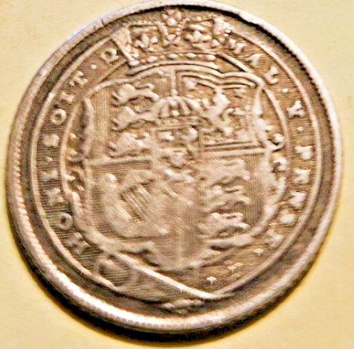 1816 King George III Sixpence 6d Coin – Great Britain – Rare ...