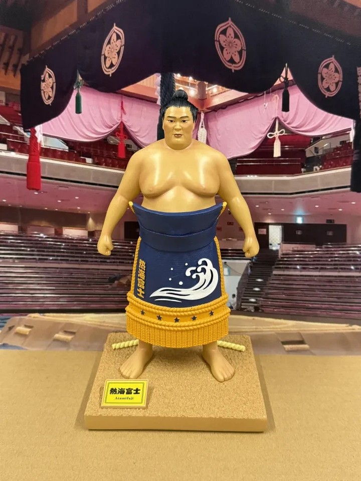 Atami Fuji Sumo Wrestler Figure 20cm Kokugikan Official Shop Exclusive ...