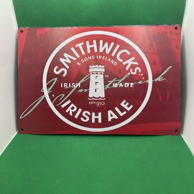 Smithwick's Irish Ale- Metal Sign for Bar | eBay