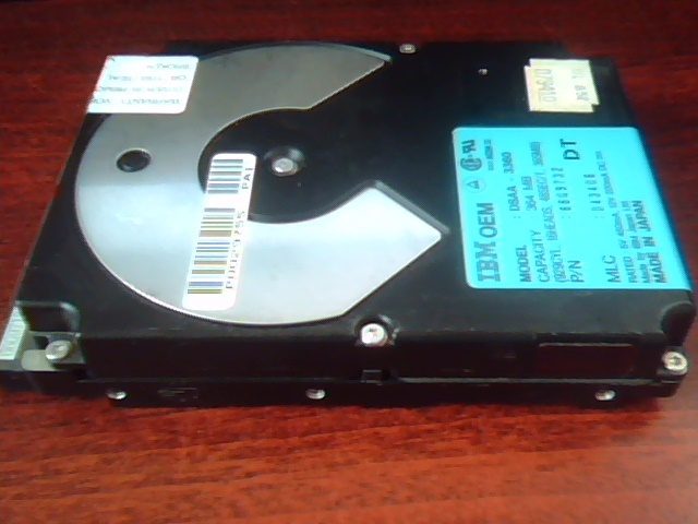 Hard Drive IDE Disk IBM DSAA-3360 66G9732 D43406 364 MB | eBay