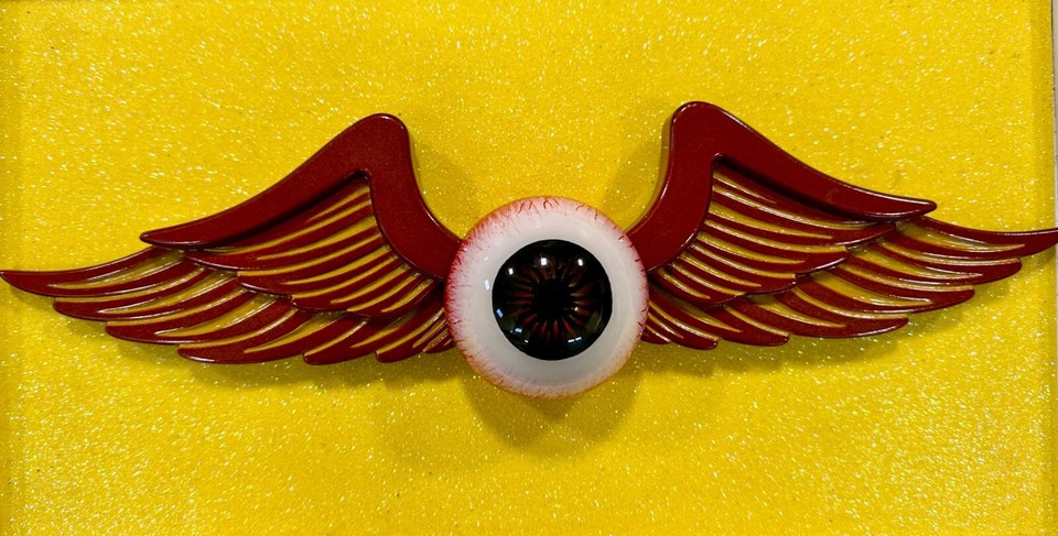 Custom Made 3-Dimensional Von Dutch Flying Eyeball Wall Hanging Art ...