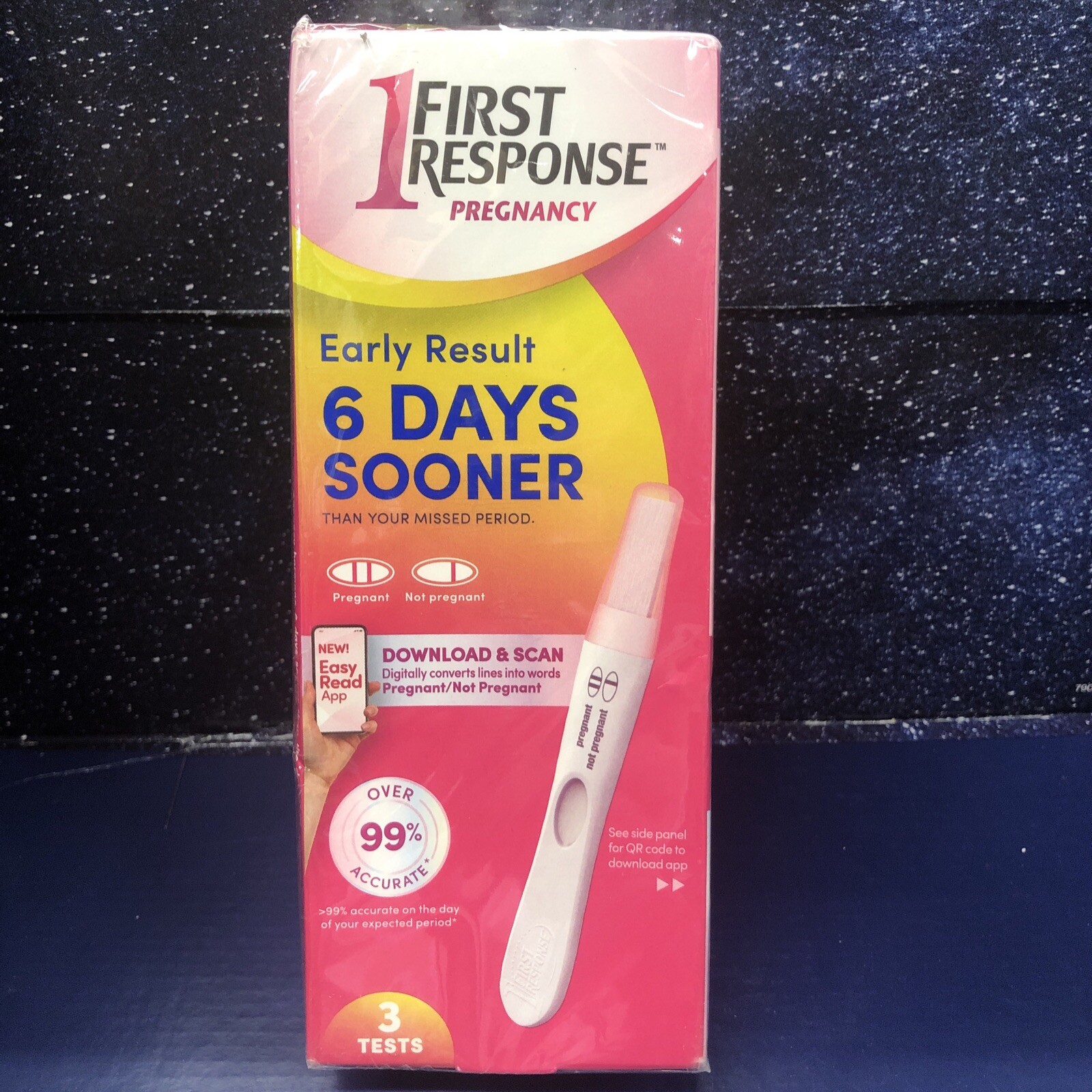 FIRST RESPONSE Early Result Pregnancy Test 6 Days Sooner - 3 Ct EXP: 1 ...