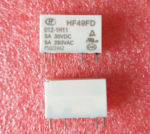 5PCS ORIGINAL HF49FD-012-1H11 12V Relay 4Pins HONGFA | eBay