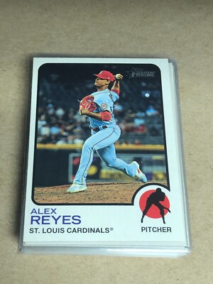 2022 Topps Heritage Baseball Alex Reyes St Louis Cardinals #103 M35 | eBay