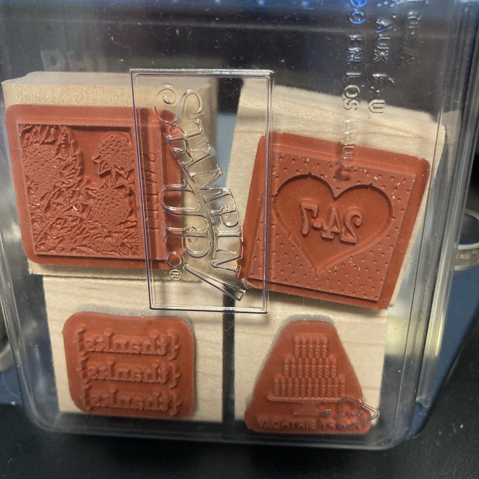 RETIRED Stampin Up PRETTY POSTAGE STAMPS | eBay