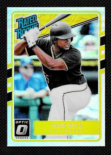 JOSH BELL 2017 Panini Donruss Optic Rated Rookies SILVER PRIZM #37 ...