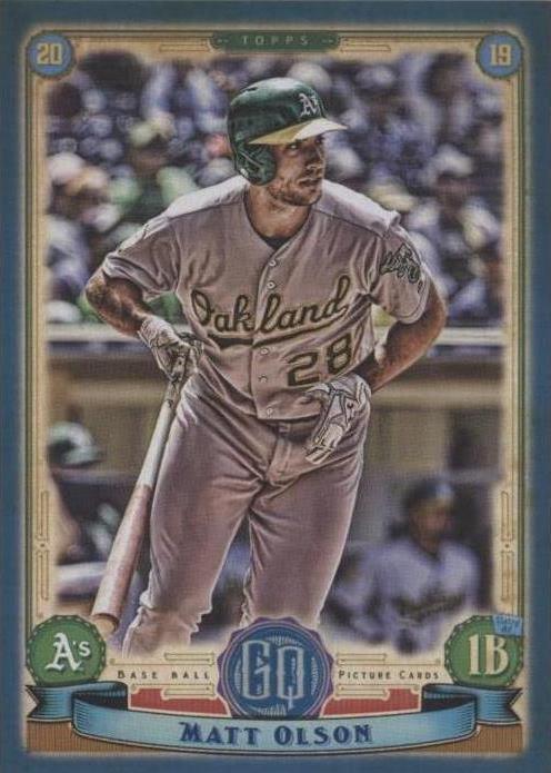 2019 Topps Gypsy Queen - Matt Olson #280 Indigo /250 for sale online | eBay
