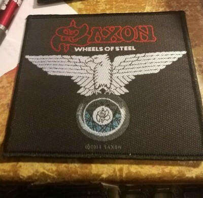 SAXON PATCH NEW RARE COLLECTABLE WOVEN ENGLISH IMPORT | eBay