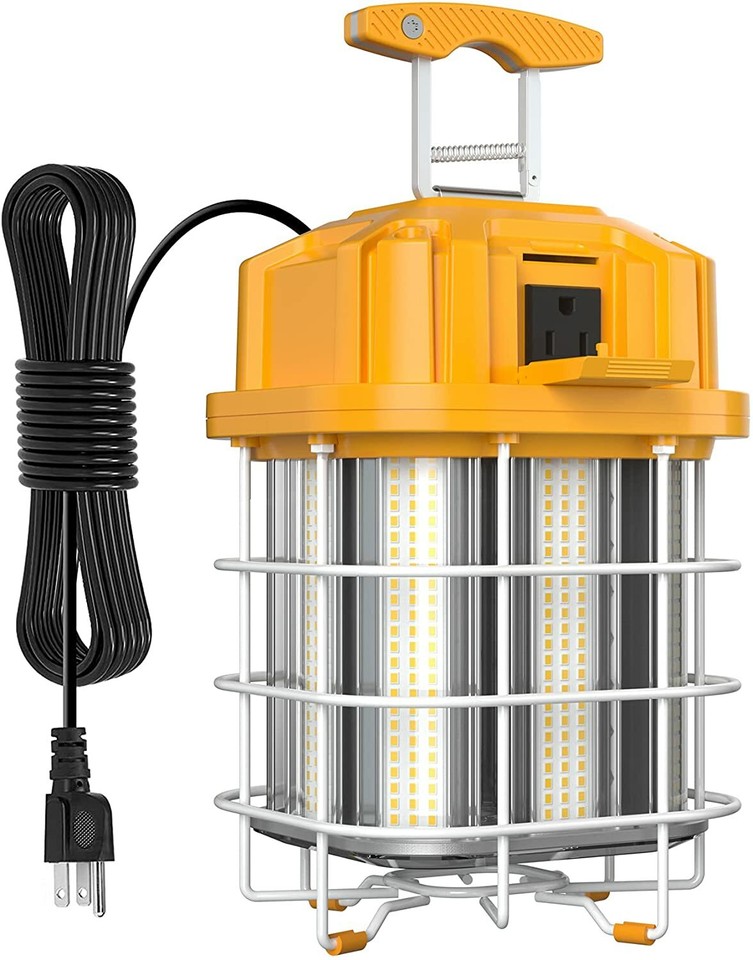 100W LED Temporary Work Light（Max Link 600W）Linkable Construction ...