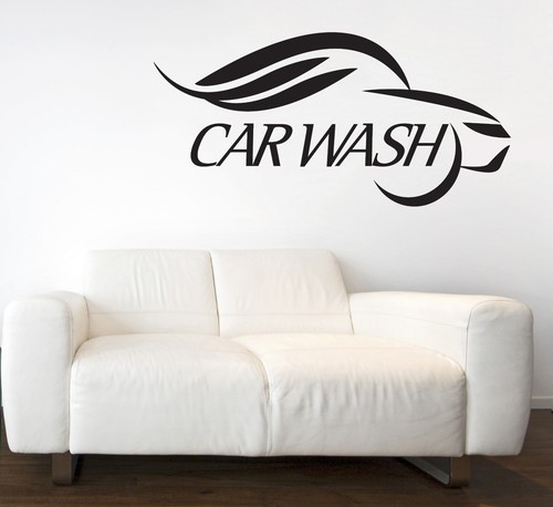 Wall Vinyl Decal Auto Car Wash Cleaning Service Garage Decor (n1892) | eBay