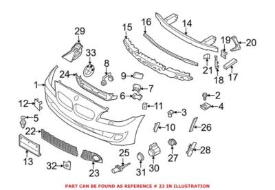 Genuine OEM Grille Front Driver Lower for BMW 51118059001 | eBay
