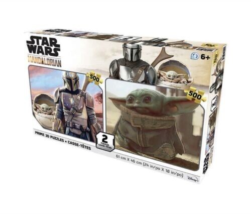 NIB Star Wars the Mandalorian PRIME 3D Puzzles, 2-pack 500pc each | eBay
