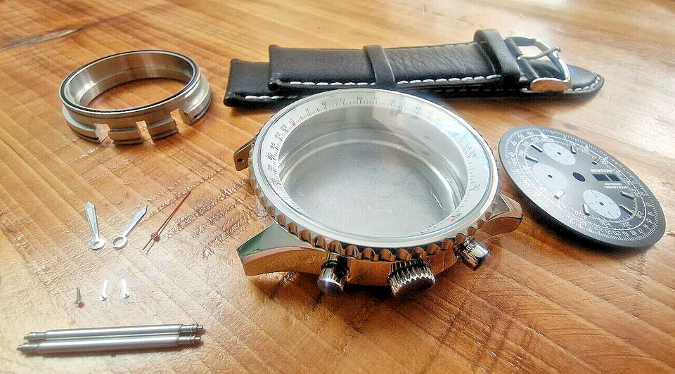 Aviation Watch kit for ETA Valjoux 7750 swiss made movement full set ...