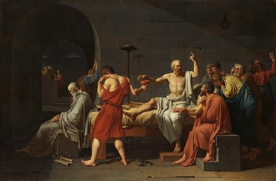 The Death of Socrates By Jacques Louis David Painting Paint By Numbers ...