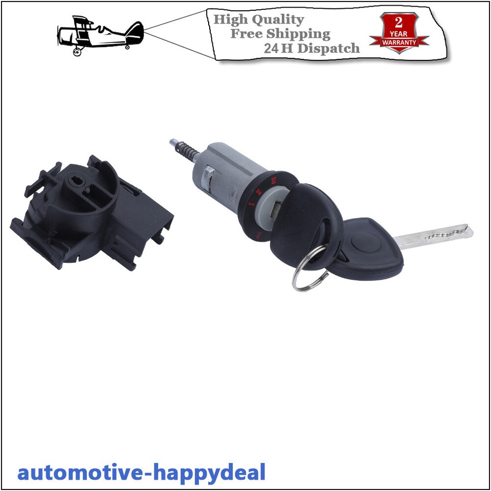 Ignition Switch & Barrel & 2 Keys For VAUXHALL COMBO C MERIVA-A CORSA-C ...