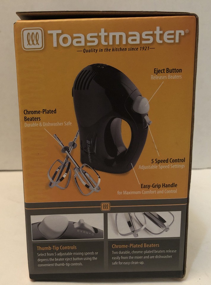 Toastmaster 5 Speed Hand Mixer Tm-300hm | eBay