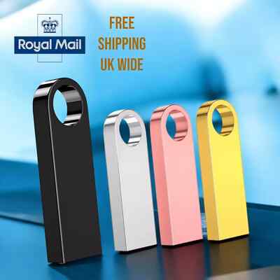 2TB/1TB USB Metal Mini Memory Stick Flash Pen Key Thumb Drive U Disk ...